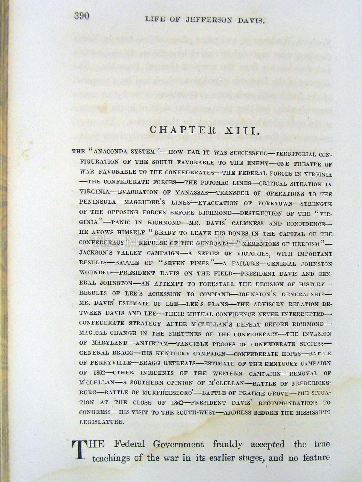 The Life of Jefferson Davis • The McCune Collection